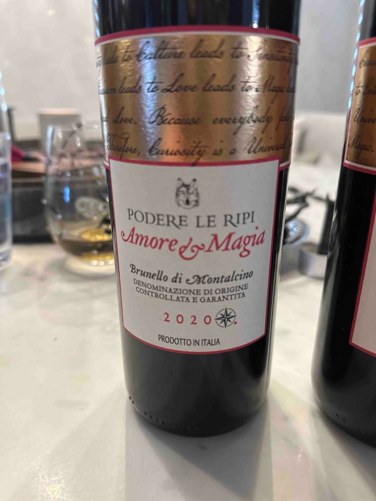 2020 Podere Le Ripi Brunello di Montalcino Amore e Magia, Italy ...