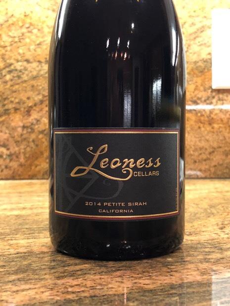 2014 Leoness Cellars Petite Sirah, USA, California, South Coast ...