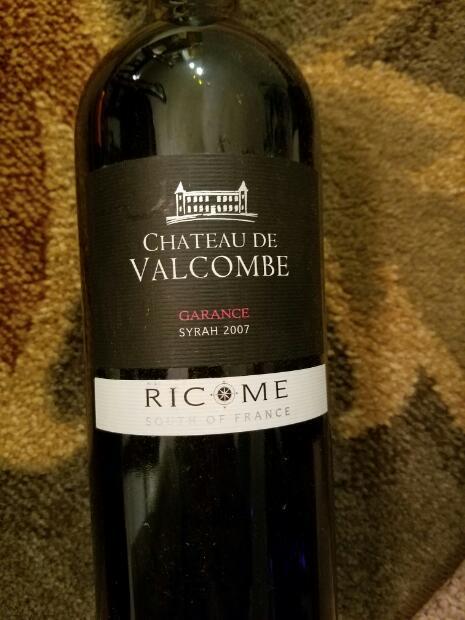 2007 Château de Valcombe Costières-de-Nîmes Garance, France, Rhône ...