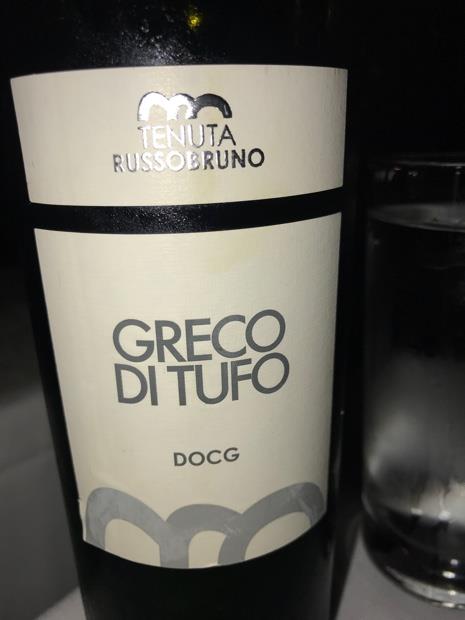 2018 Tenuta Russo Bruno Greco di Tufo, Italy, Campania, Greco di Tufo ...