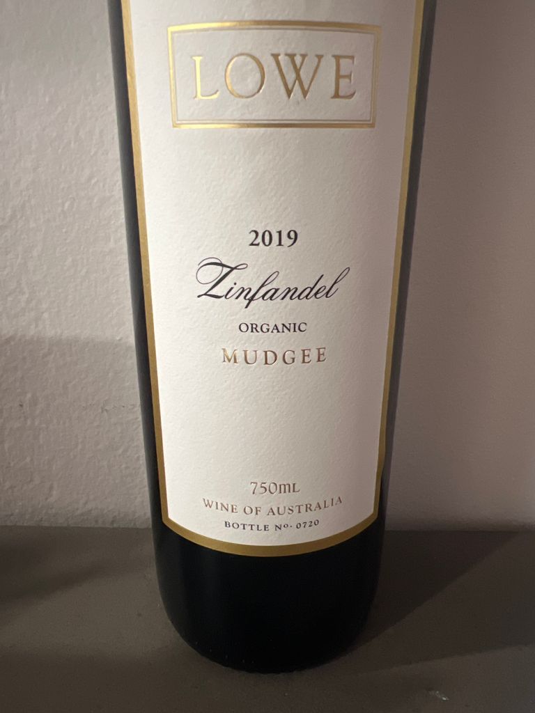 2022 Lowe Family Wines Zinfandel Mudgee, Australia, New South Wales ...