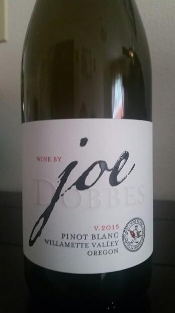 2017 Wine By Joe Pinot Blanc, USA, Oregon, Willamette Valley ...