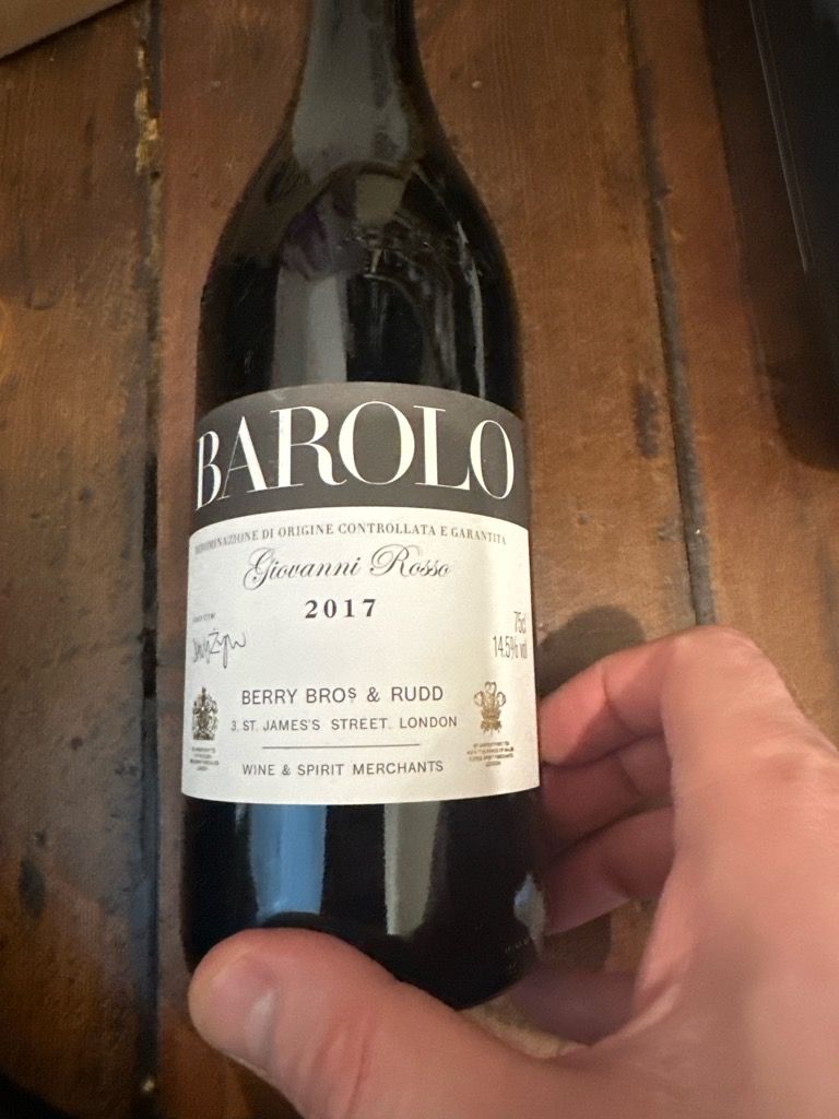 2017 Berry Bros. & Rudd Barolo Giovanni Rosso, Italy, Piedmont, Langhe, Barolo - CellarTracker
