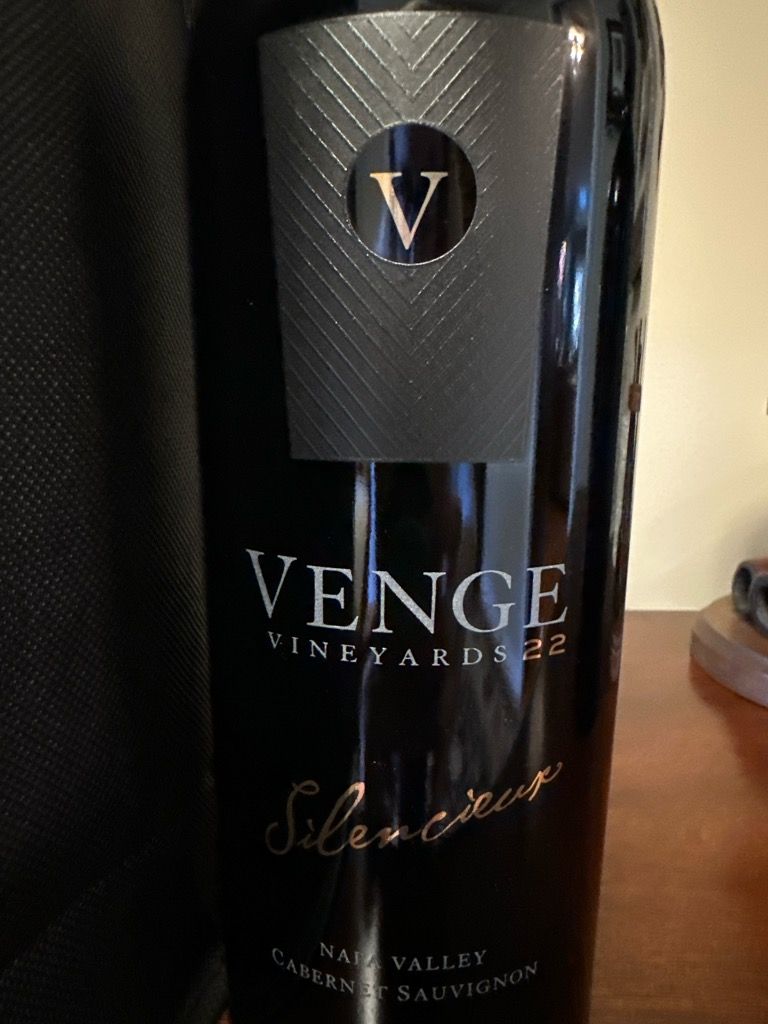 2022 Venge Vineyards Cabernet Sauvignon Silencieux, USA, California ...