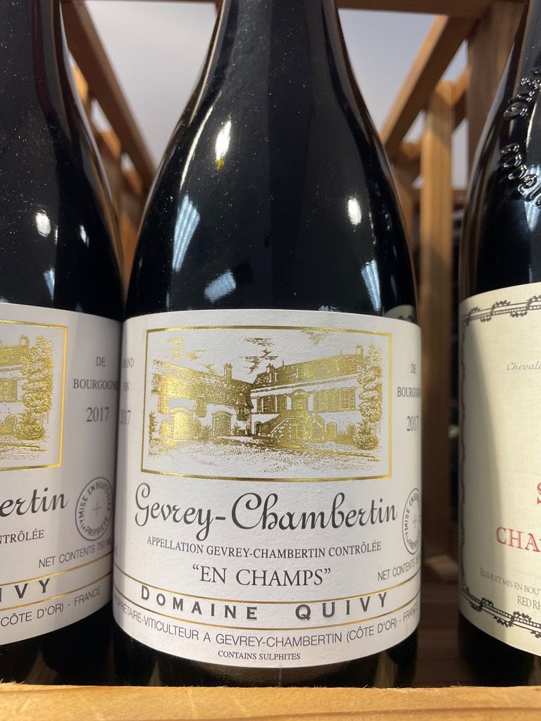 2017 Gérard Quivy Gevrey-Chambertin en Champs, France, Burgundy, Côte ...