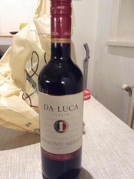 2012 Da Luca Primitivo-Merlot Tarantino IGT, Italy, Puglia, Tarantino ...