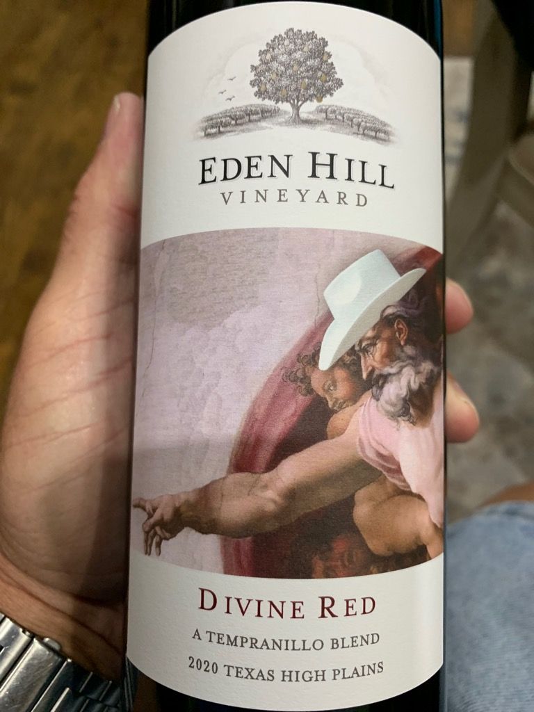 2021 Eden Hill Vineyard Divine Red, USA, Texas - CellarTracker