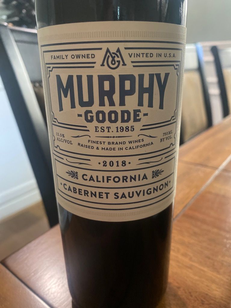 2018 Murphy-Goode Cabernet Sauvignon Alexander Valley, USA, California ...