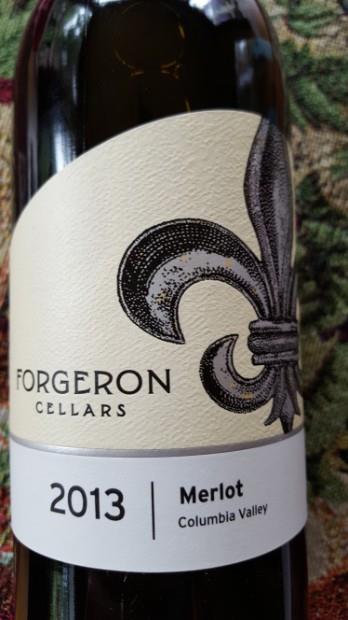 2013 Forgeron Cellars Merlot Minnick Hills Vineyard, USA, Washington ...