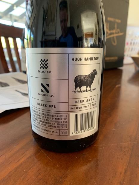 2017 Hugh Hamilton Black Ops Shiraz Saperavi, Australia, South ...