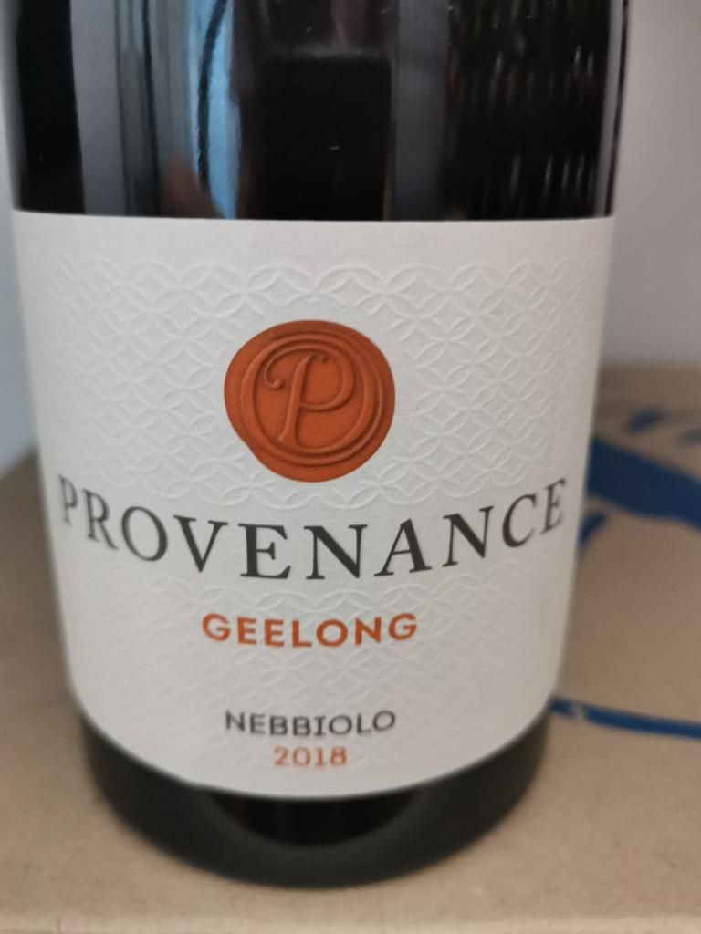 2018 Provenance Wines Nebbiolo, Australia, Victoria, Port Phillip ...