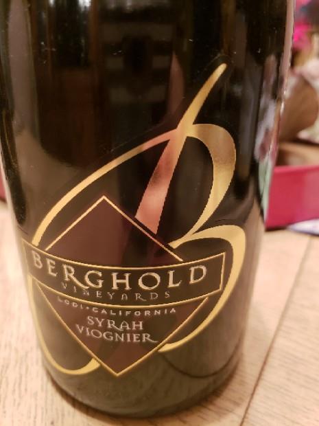 2014 Berghold Vineyards Syrah & viognier, USA, California, Central ...
