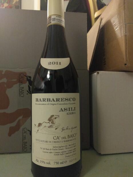 2011 Ca' del Baio Barbaresco Riserva Asili, Italy, Piedmont, Langhe, Barbaresco - CellarTracker