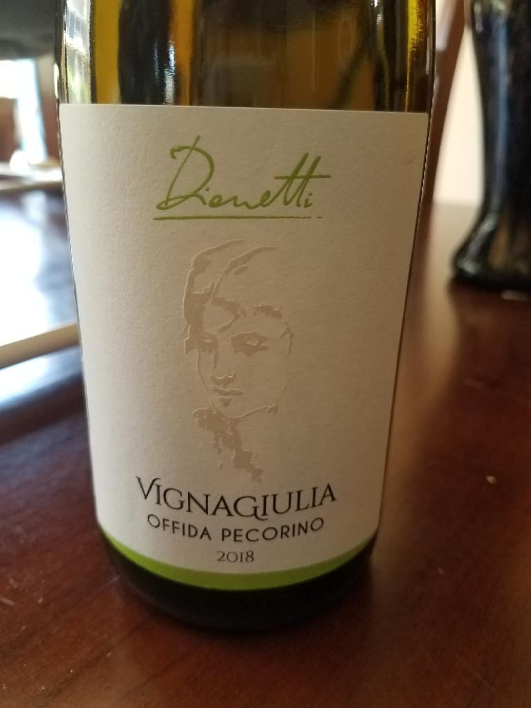 2018 Dianetti Offida Pecorino Vignagiulia, Italy, Marche, Offida ...