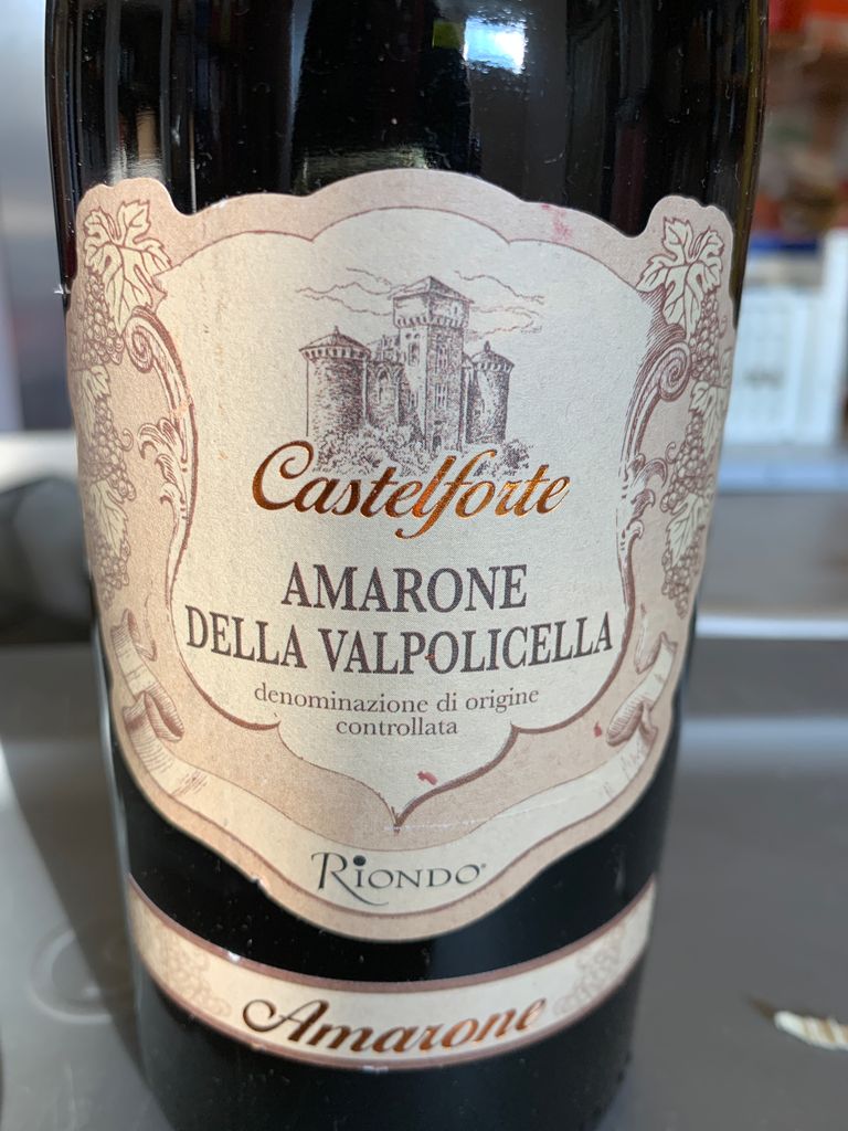 2009 Cantine Riondo Amarone della Valpolicella Castelforte, Italy ...