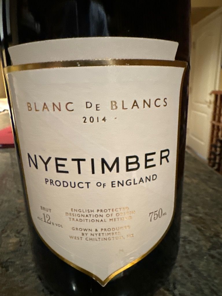 2013 Nyetimber Chardonnay Première Cuvée Brut Blanc de Blancs, United ...