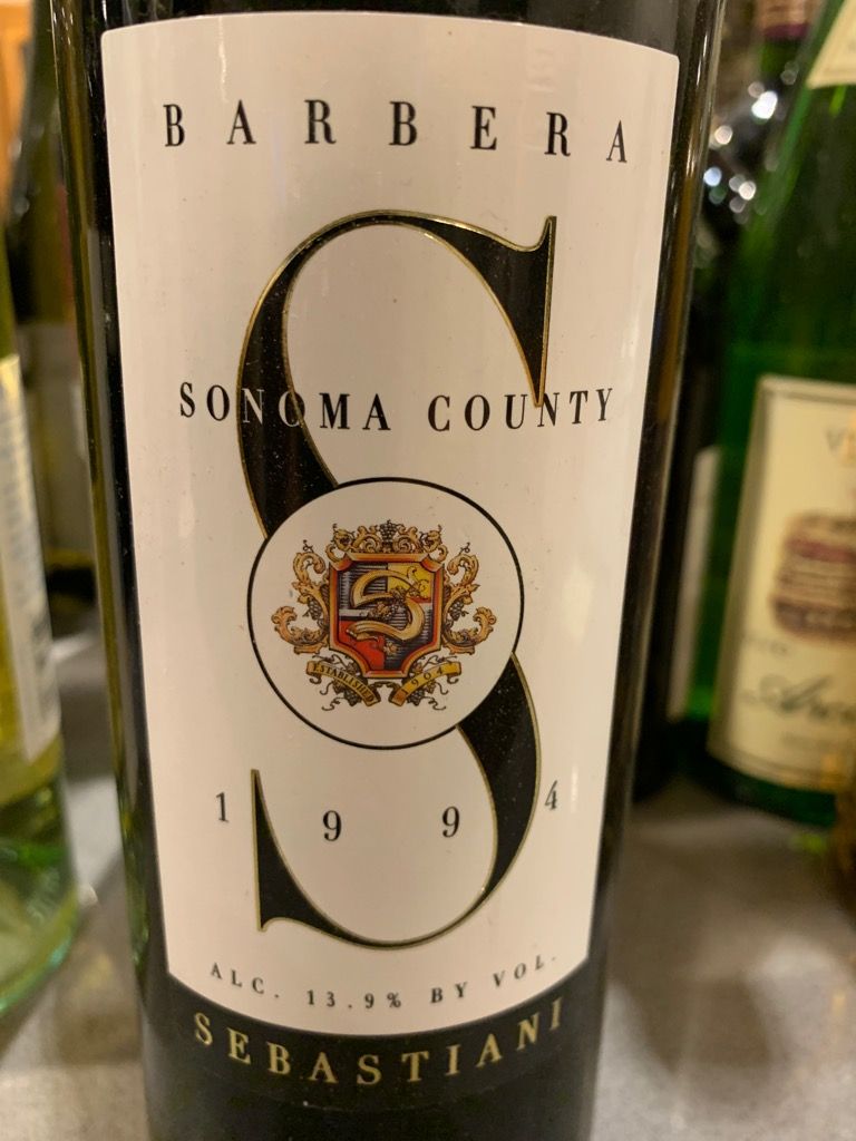 1990 Sebastiani Vineyards & Winery Merlot Sonoma County, USA ...