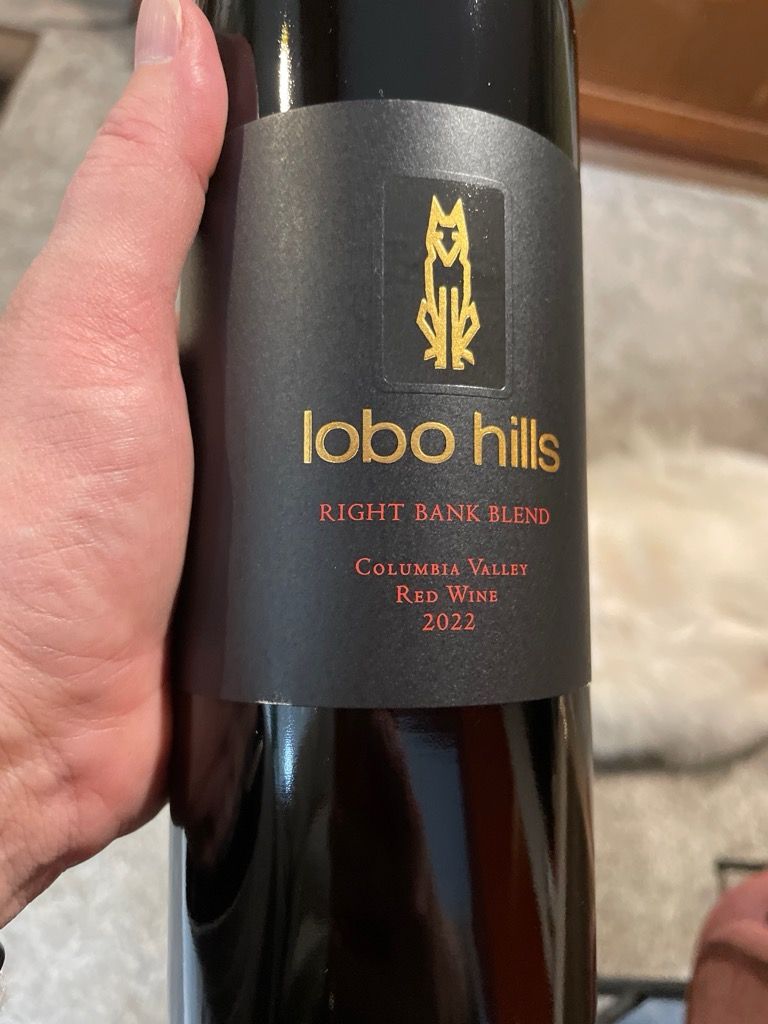 2022 Lobo Hills Right Bank Blend Black Label, USA, Washington, Columbia ...