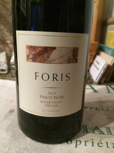 2012 Foris Pinot Noir, USA, Oregon, Southern Oregon, Rogue Valley ...