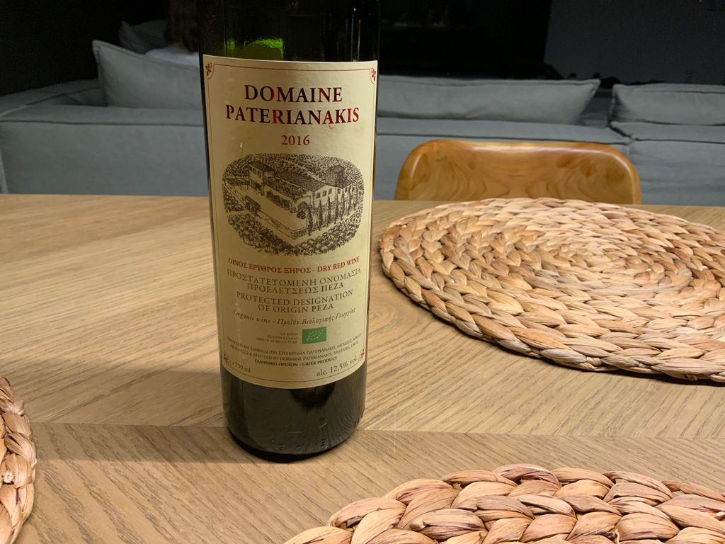 2016 Domaine Paterianakis Peza, Greece, Crete, Heraklion, Peza ...