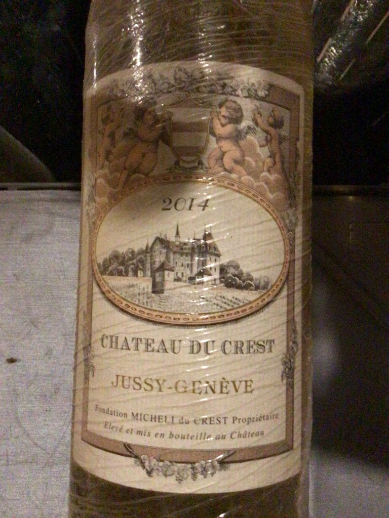 2023 Cave Chateau du Crest Chardonnay Domaine du Crest, Switzerland ...