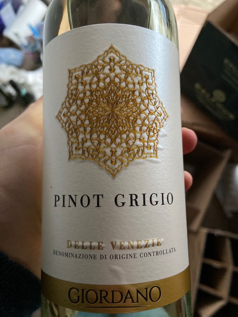 2011 Giordano Pinot Grigio Delle Venezie Don Giovanni, Italy, Delle ...