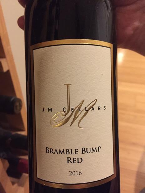 2016 JM Cellars Bramble Bump Red, USA, Washington, Columbia Valley ...