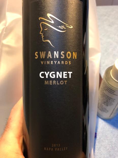 2013 Cygnet Merlot Swanson Vineyards, USA, California, Napa Valley ...
