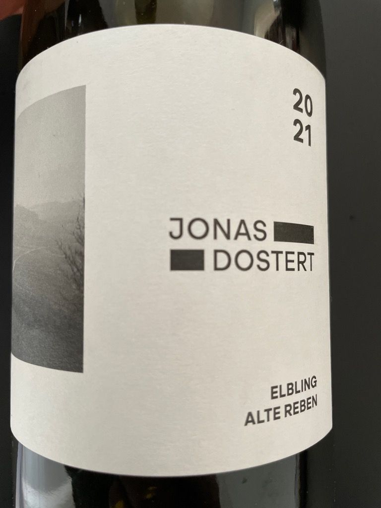 2021 Jonas Dostert Elbling Alte Reben, Germany, Mosel Saar Ruwer ...