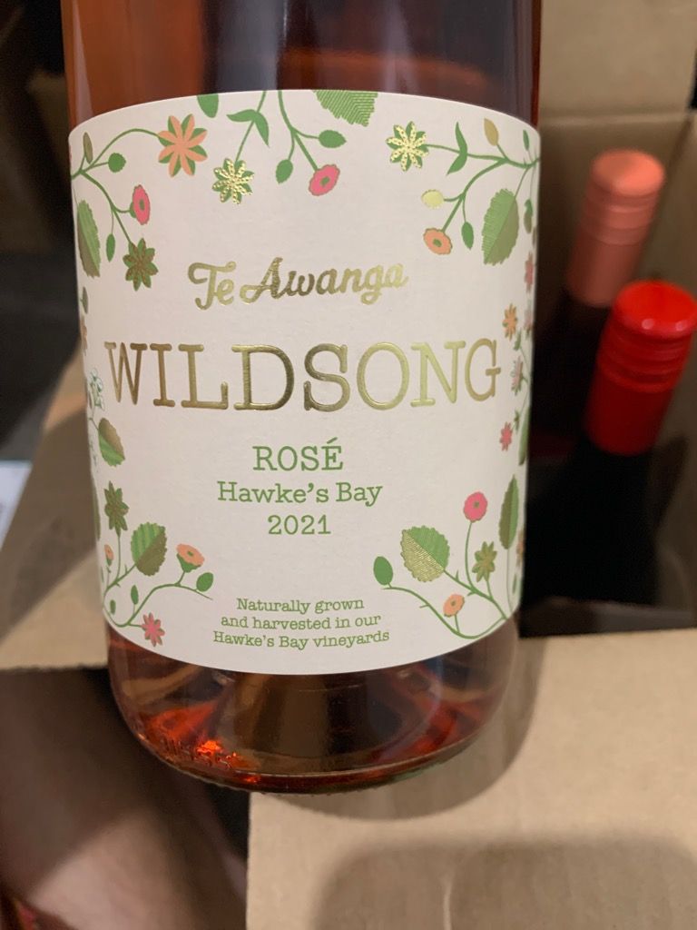 2021 Te Awanga Estate Wildsong, New Zealand, North Island, Hawke's Bay ...