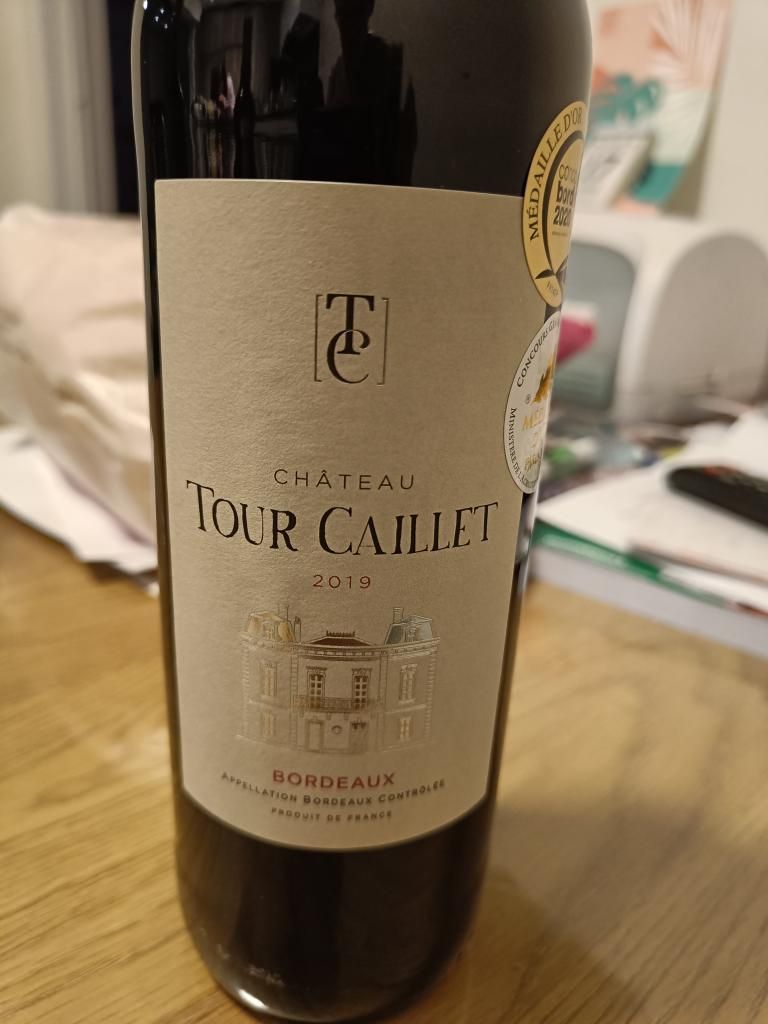 2019 Château Tour Caillet, France, Bordeaux - CellarTracker