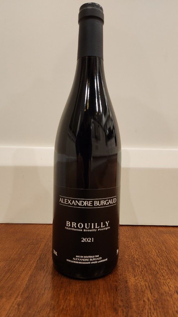 2021 Alexandre Burgaud Brouilly, France, Burgundy, Beaujolais, Brouilly ...