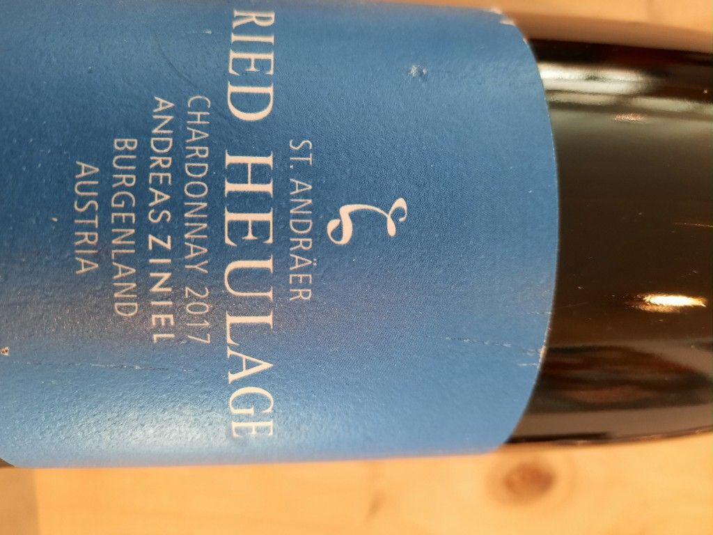 2021 Andreas Ziniel Chardonnay Ried Heulage, Austria, Burgenland ...