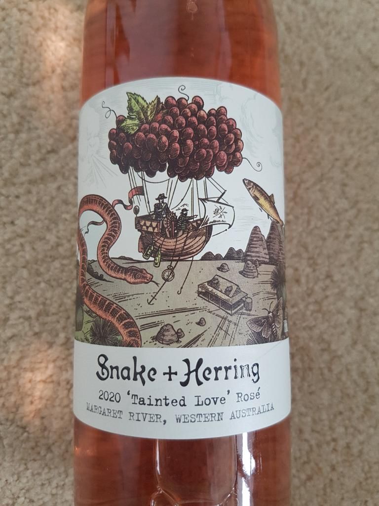 2021 Snake + Herring Syrah Tainted Love Rosé, Australia, Western ...