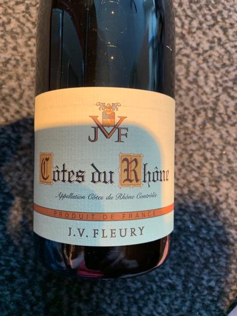 2016 J. Vidal-Fleury Côtes du Rhône, France, Rhône, Southern Rhône ...