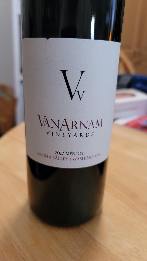 2020 Van Arnam Vineyards Merlot, USA, Washington, Columbia Valley ...