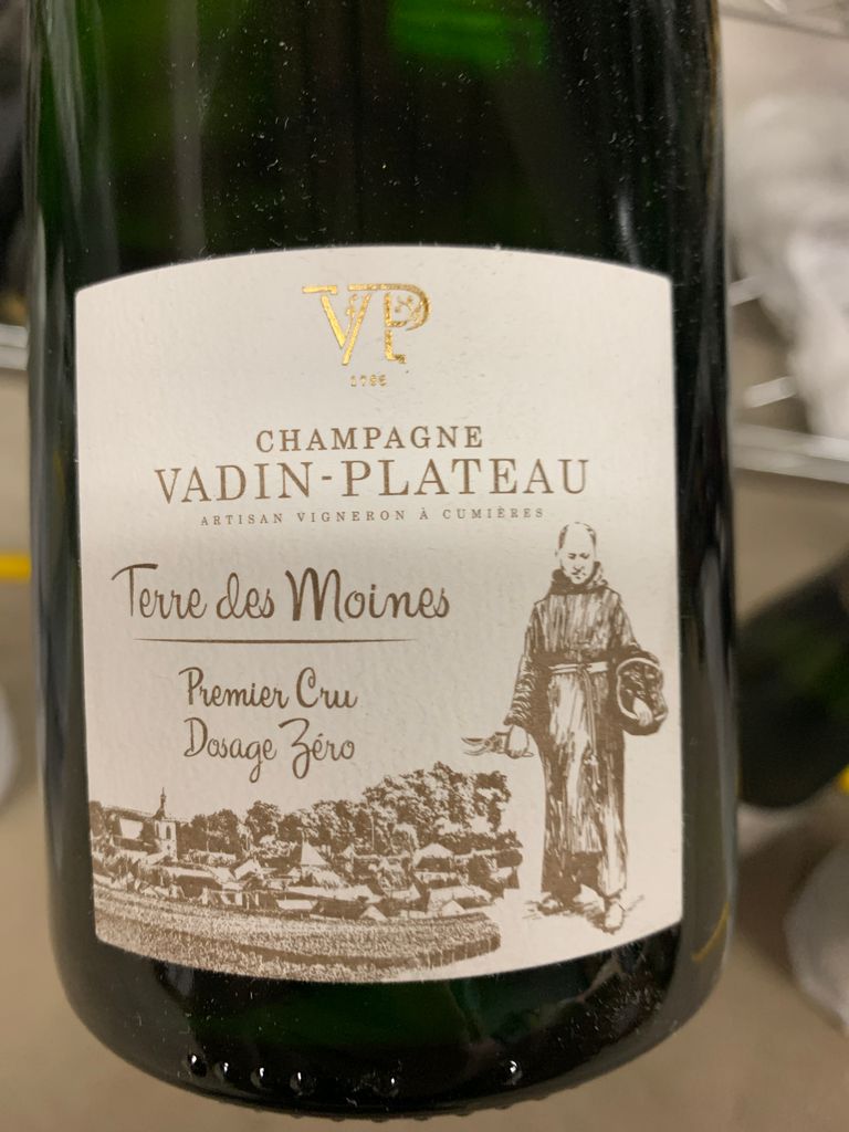 2017 Vadin-Plateau Champagne Premier Cru Terre des Moines, France ...