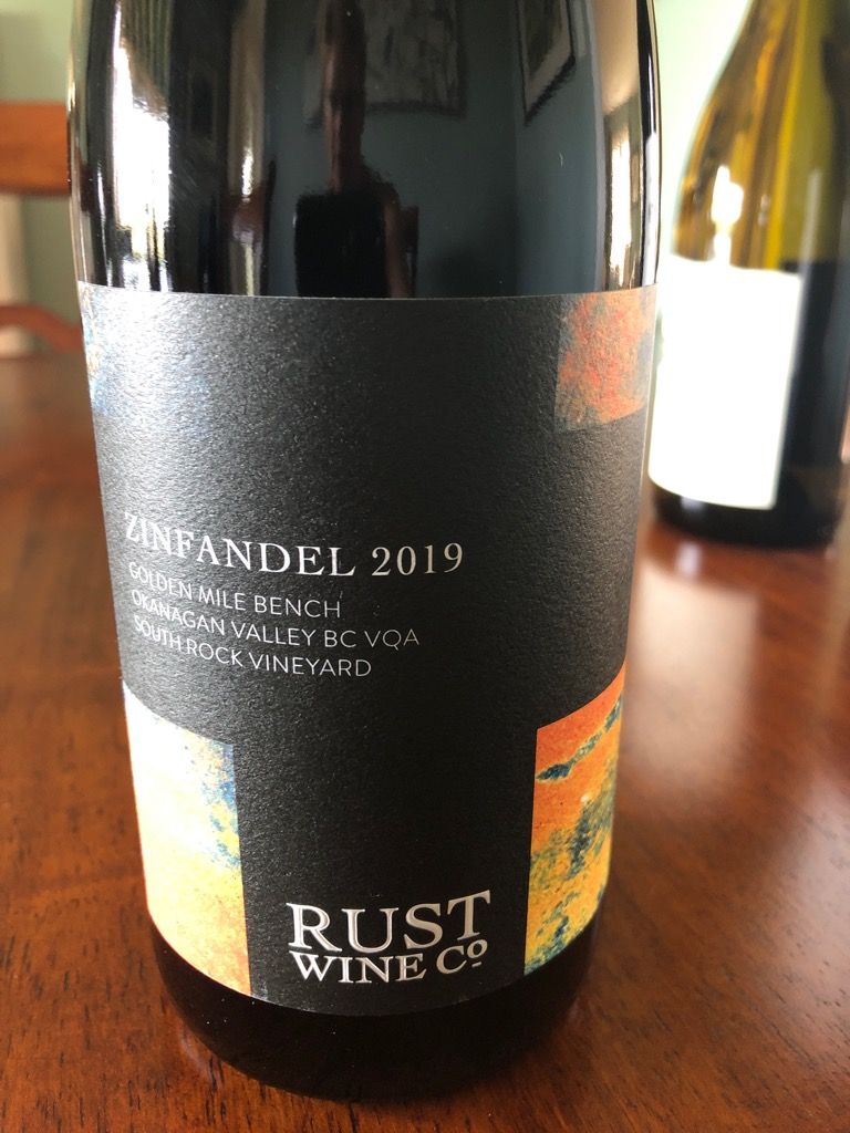2020 Rust Wine Co Zinfandel South Rock Vineyard, Canada, British ...