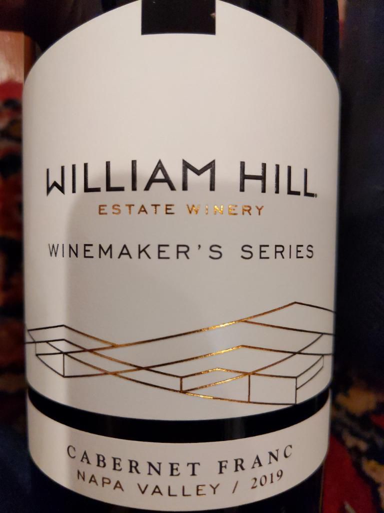 2019 William Hill Winery Cabernet Franc Winemaker's Series, USA ...