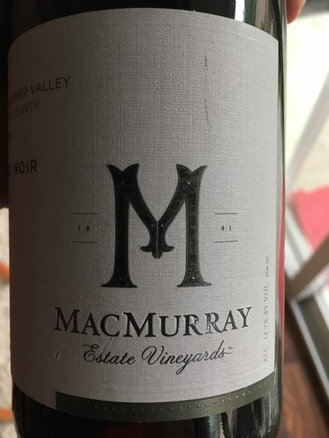 2013 MacMurray Ranch Pinot Noir Reserve Russian River Valley, USA ...