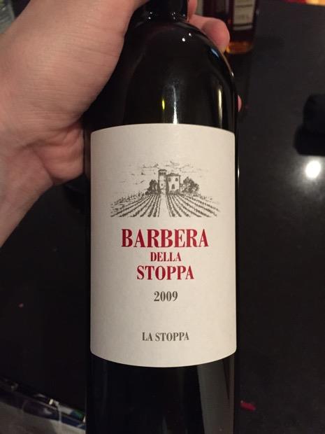 2009 La Stoppa Barbera della Stoppa Emilia IGT, Italy, Emilia-Romagna ...