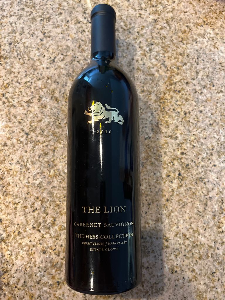 2017 The Hess Collection The Lion, USA, California, Napa Valley, Mt ...