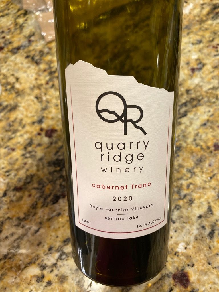 2022 Quarry Ridge Winery Cabernet Franc Doyle Fournier Vineyard, USA ...