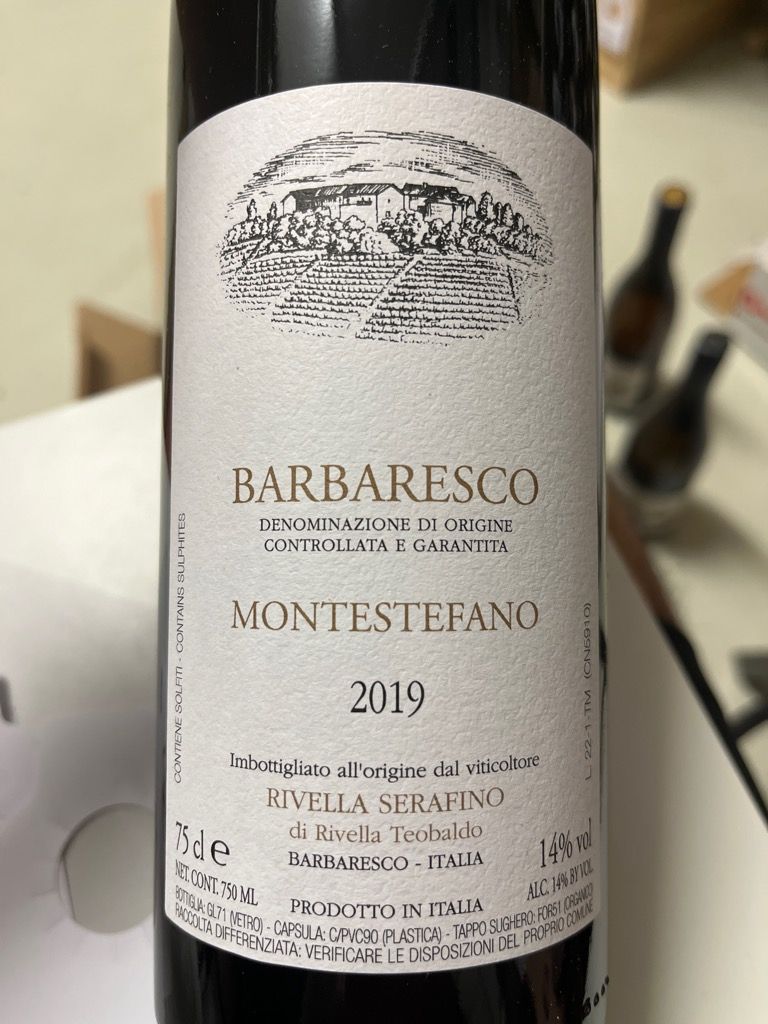 2019 Serafino Rivella Barbaresco Montestefano, Italy, Piedmont, Langhe ...
