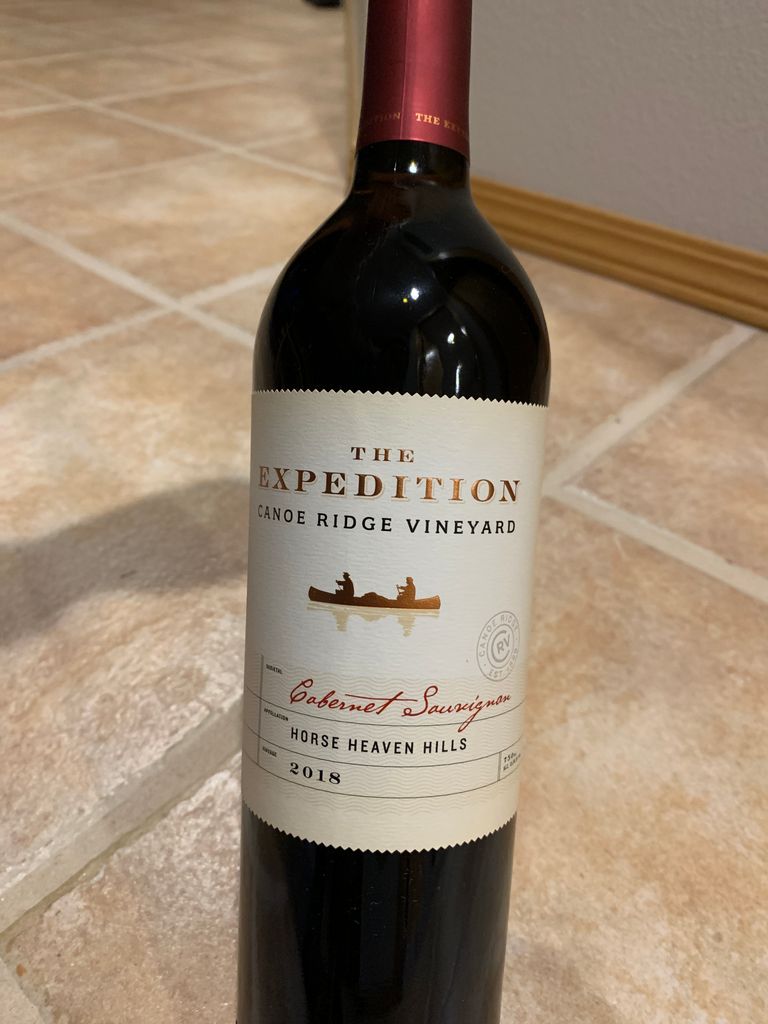 2018 Canoe Ridge Cabernet Sauvignon The Expedition Horse Heaven Hills ...