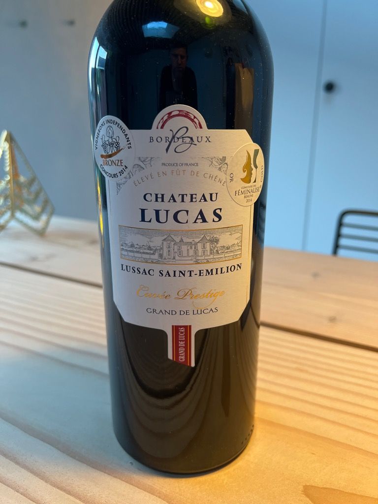 2011 Château Lucas Lussac-St. Émilion, France, Bordeaux, Libournais ...