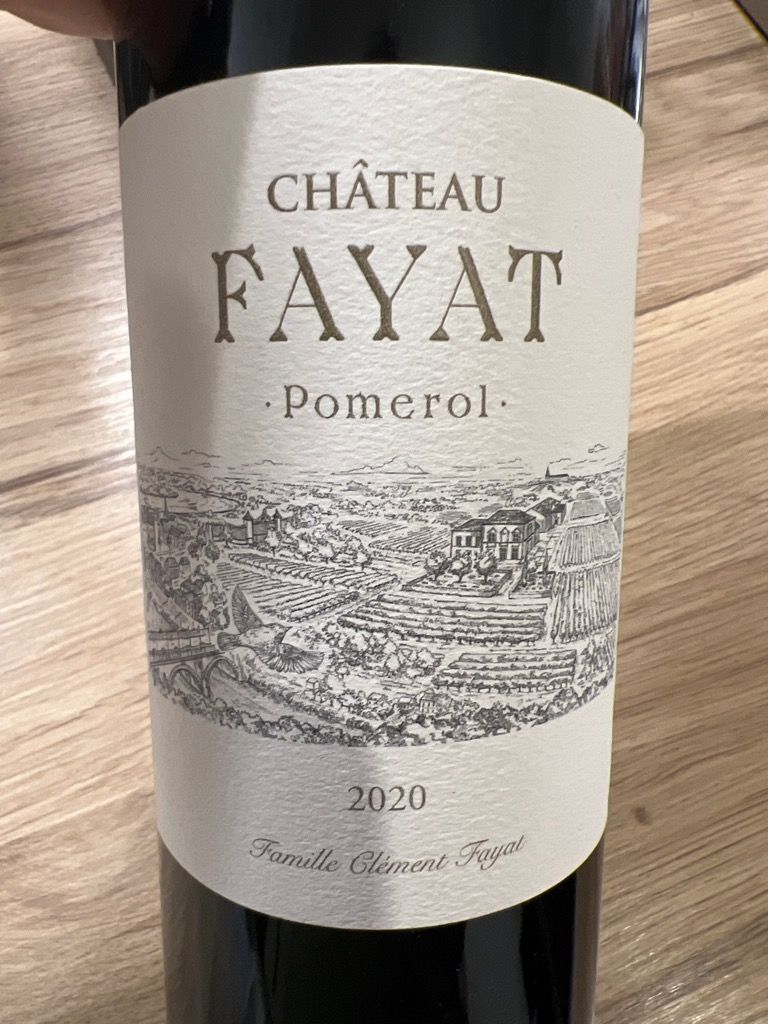 2020 Château Fayat, France, Bordeaux, Libournais, Pomerol - CellarTracker