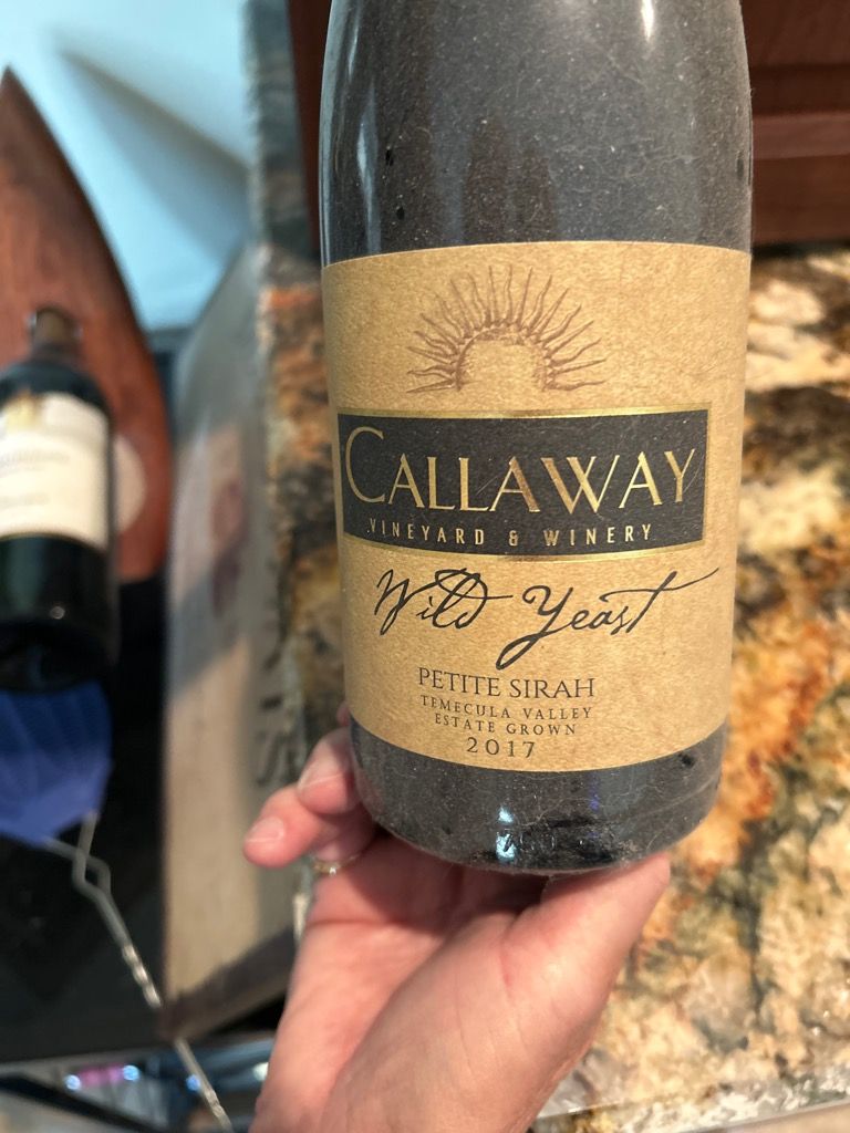 2017 Callaway Vineyard & Winery Petite Sirah, USA, California, South ...