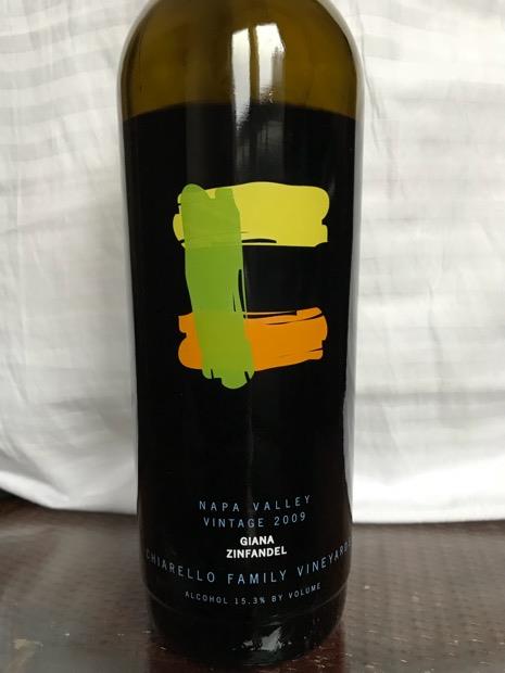 2009 Chiarello Family Vineyards Zinfandel Giana, USA, California, Napa ...