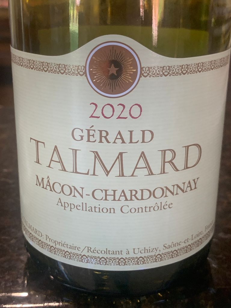 2021 Mallory and Benjamin Talmard Mâcon-Chardonnay, France, Burgundy ...